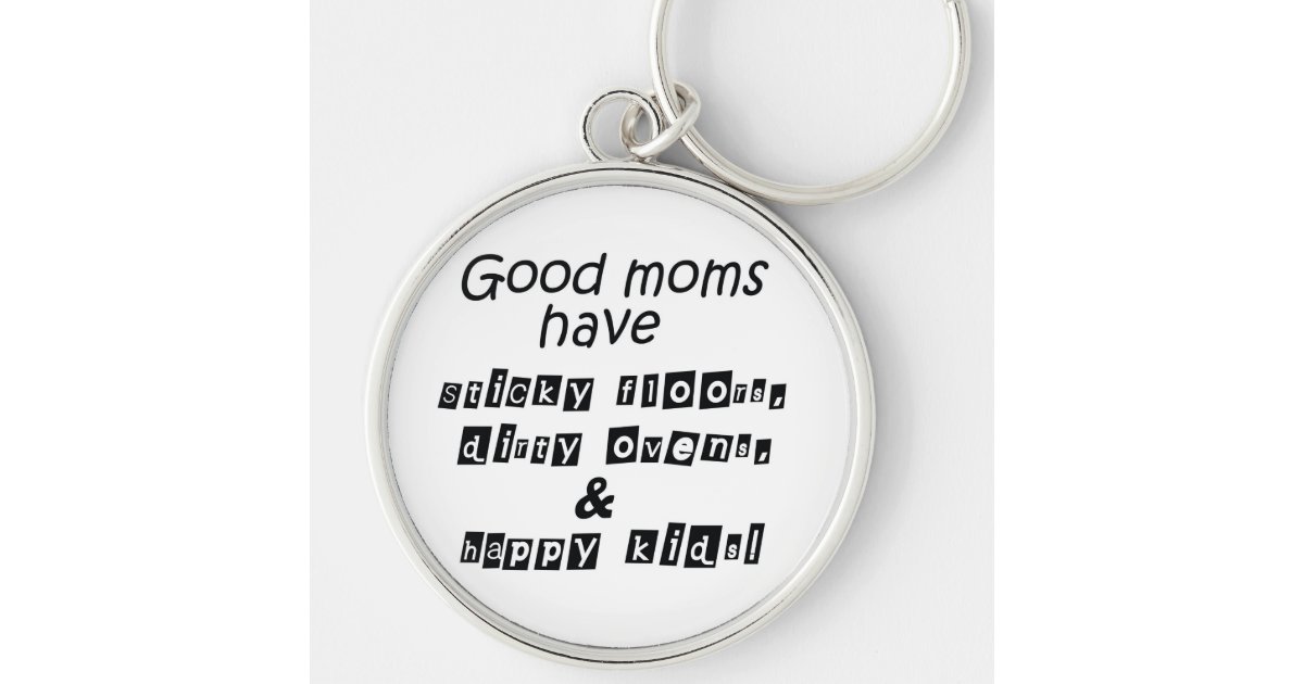 Funny quotes mom fun modern motivational saying keychain | Zazzle