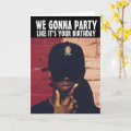 FUNNY RAP RAPPER BIRTHDAY CARD | Zazzle
