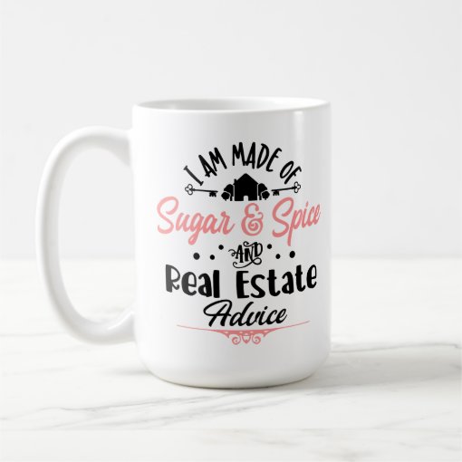Funny Real Estate Agent Gift Home Broker Realtor Coffee Mug | Zazzle