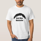 COOKIE DUSTER Mustache Humor Cartoon Cat T-Shirt | Zazzle.com