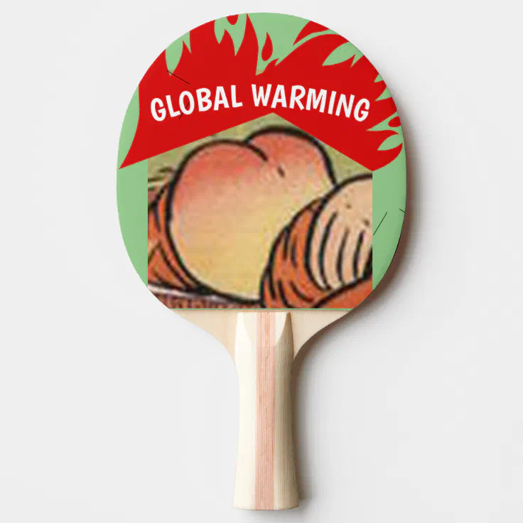 Funny Red Bare Bottom Spanking Ping Pong Paddles Zazzle