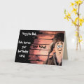 Funny Redneck Cartoon birthday Card | Zazzle