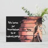 Funny Redneck Party Theme Invitation | Zazzle