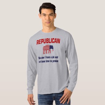 Funny Republican Apparel T-Shirt | Zazzle