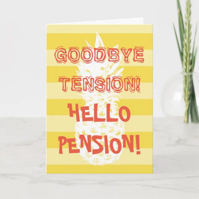 Funny retirement card with for retiring friends | Zazzle