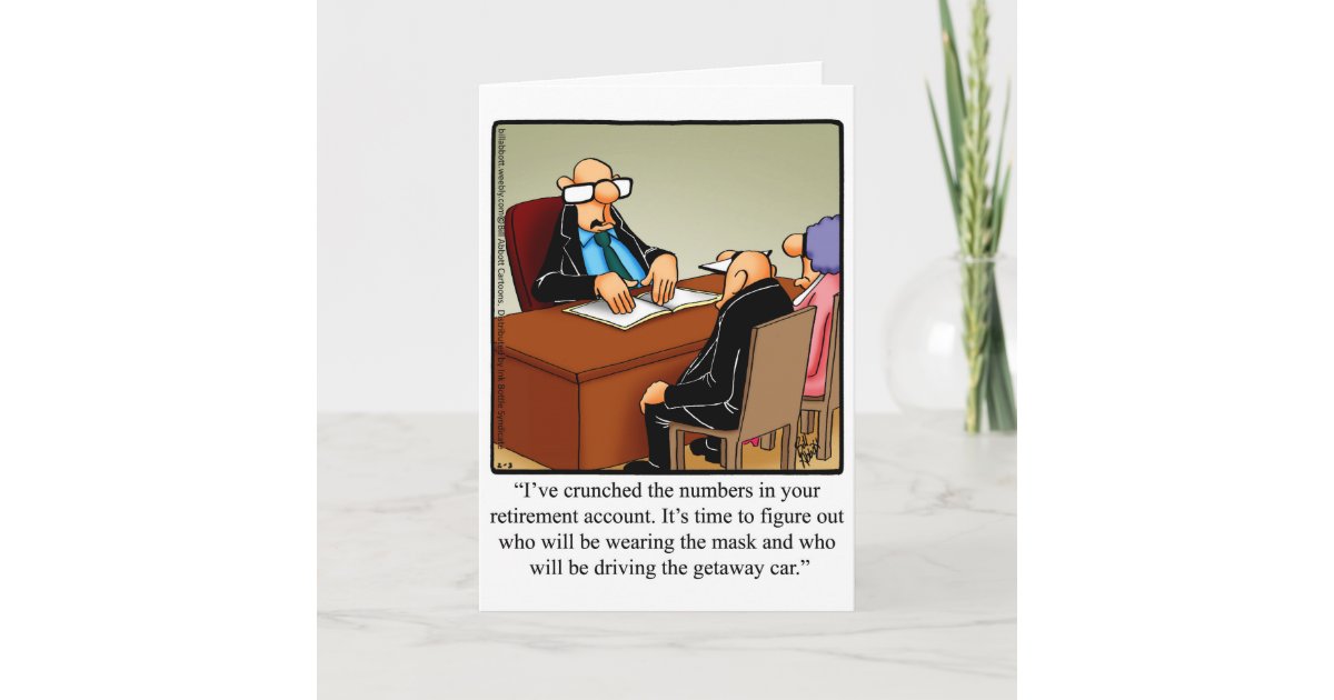 Funny Retirement Congratulations Card | Zazzle
