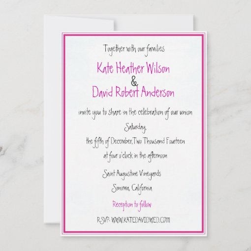 Funny Retro Cute Humorous Wedding Invitation | Zazzle