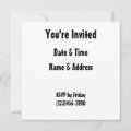 Funny Roadkill Party Invitation | Zazzle