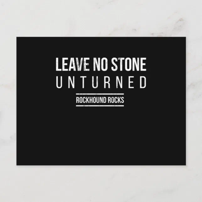 Funny Rockhounds Rockhounding Rock Hound Idiom Gif Postcard | Zazzle