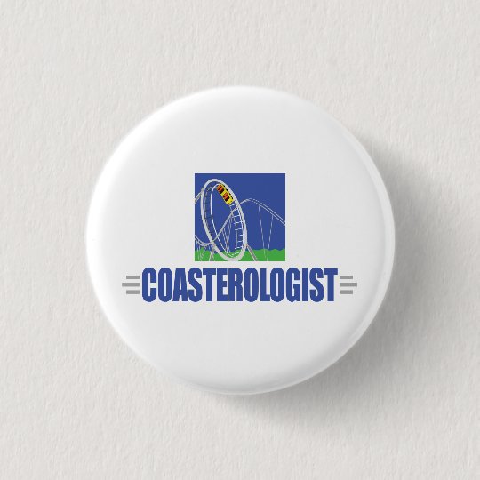 Funny Roller Coaster Pinback Button | Zazzle.com