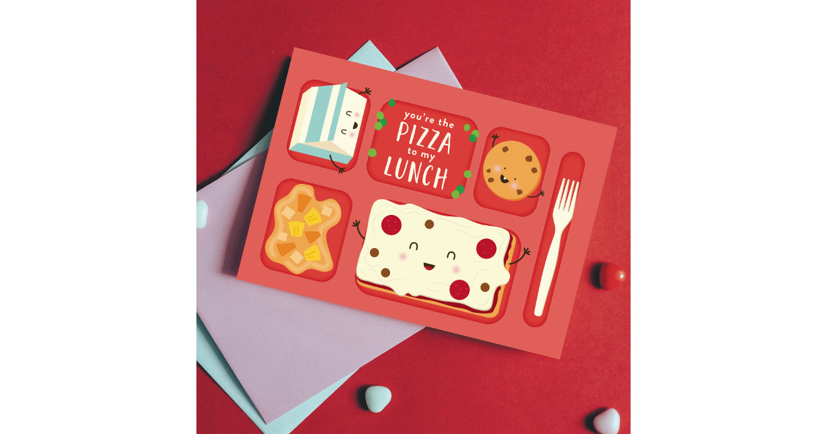 Funny Romantic Hot Lunch Card | Zazzle