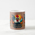Funny Rooster "Not Today Clucker" Farm Life Art Coffee Mug | Zazzle
