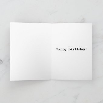 Funny running birthday card for runner | Zazzle