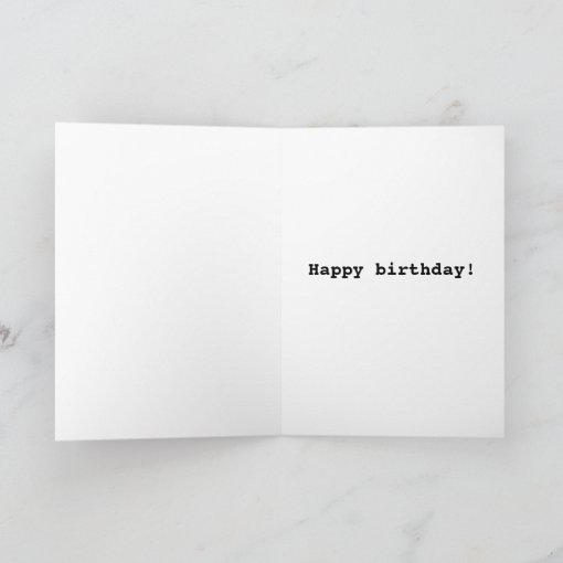 Funny running birthday card for runner | Zazzle