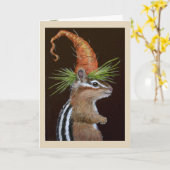 Funny Samuel the chipmunk greeting card | Zazzle
