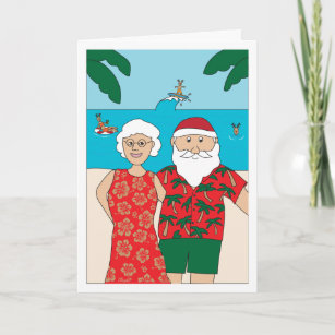 Beach Scene Christmas Cards | Zazzle - 100% Satisfaction Guaranteed!