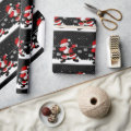 Funny Santa Claus Dabbing Wrapping Paper | Zazzle