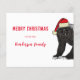 Funny Santa honey badger Christmas irony | Zazzle