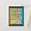 Funny Sarcastic Camper - Redneck Camping Postcard | Zazzle