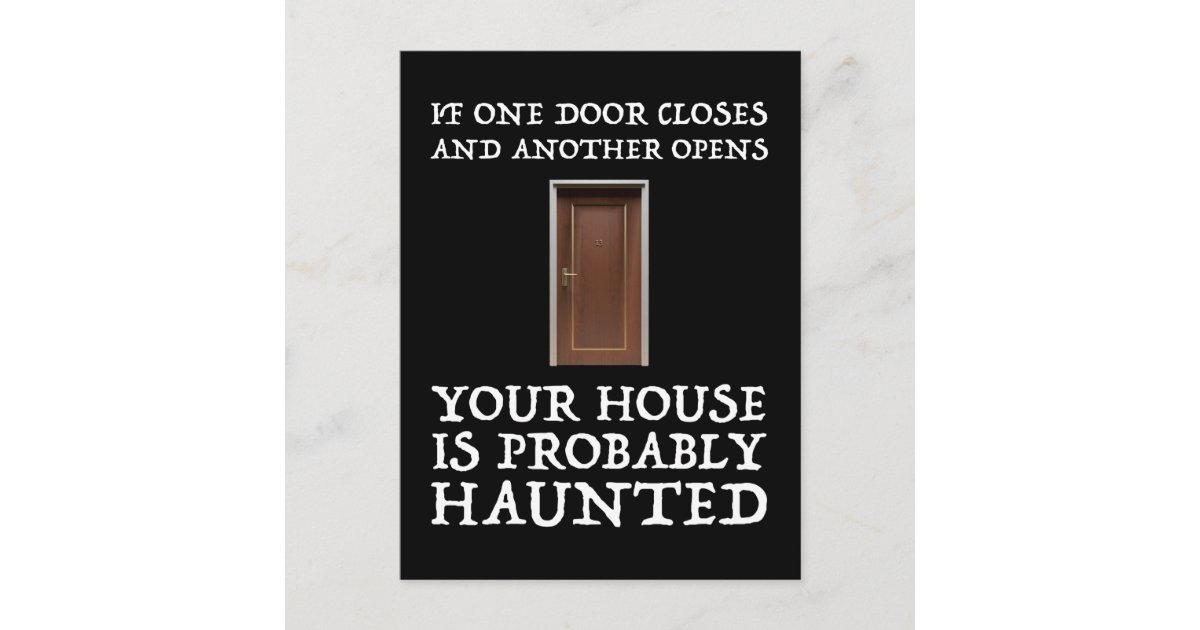 Funny Saying Ghost Hunter Postcard | Zazzle