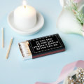 Funny Sayings Matchboxes | Zazzle