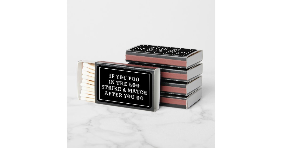 Funny Sayings Matchboxes | Zazzle