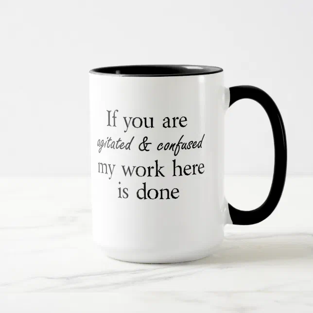 Funny sayings office boss quote coffee mugs gifts | Zazzle