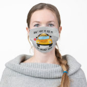 Funny School Bus Driver Adult Cloth Face Mask | Zazzle