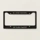 Funny Science Fiction Design License Plate Frame | Zazzle