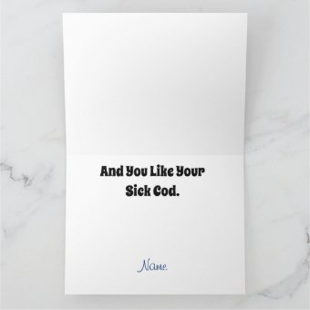 Funny Sick Cod Get Well Card | Zazzle