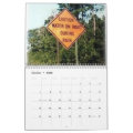 funny sign calender calendar | Zazzle