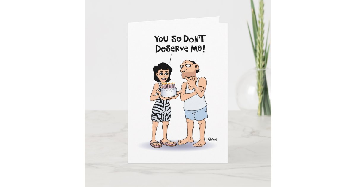 Funny Significant Other Birthday Card | Zazzle