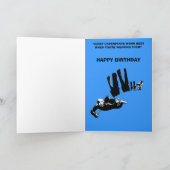 Funny skydiving card | Zazzle