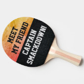 Funny Smack Talk Ping Pong Paddle | Zazzle