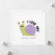 Funny Snail Valentines Day Greeting Card | Zazzle