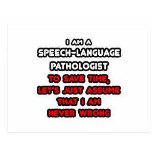 Speech Pathologist Jokes Gifts on Zazzle