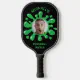 Funny Splatter Squish Green Goo Custom Name Photo Pickleball Paddle ...