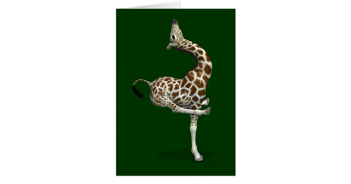 Funny Sporty Giraffe | Zazzle