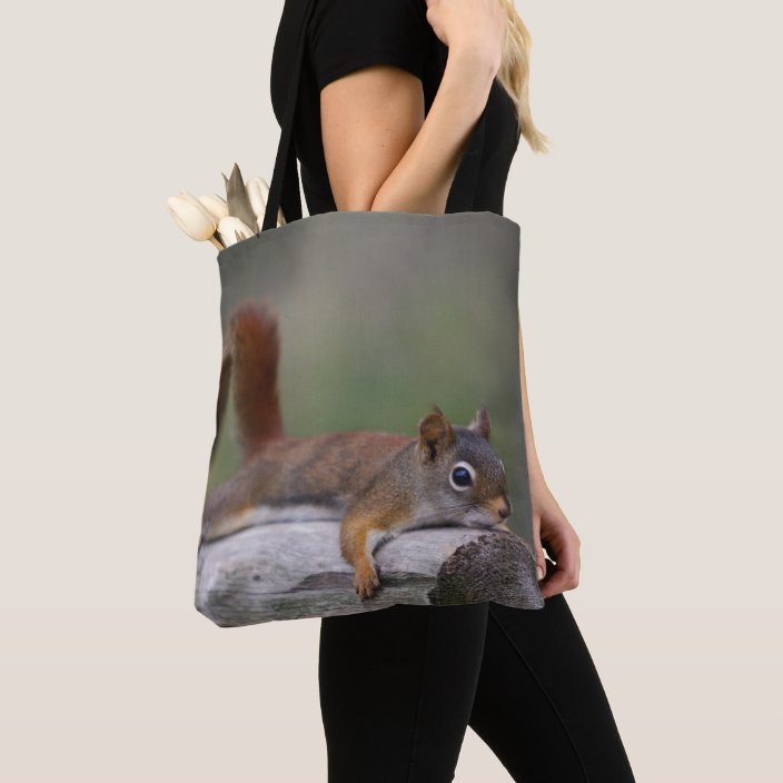 Funny Squirrel Tote Bag | Zazzle.com