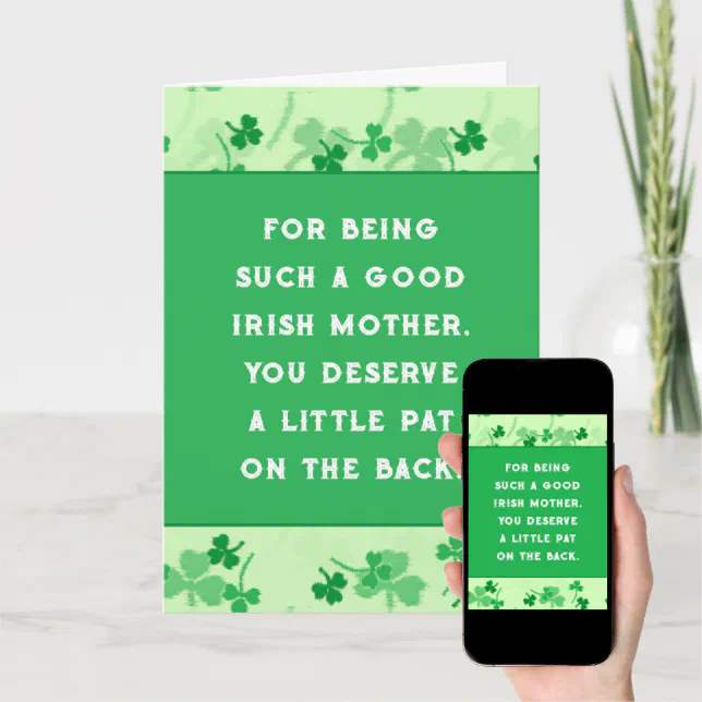 Funny St. Patrick's Day Card | Zazzle