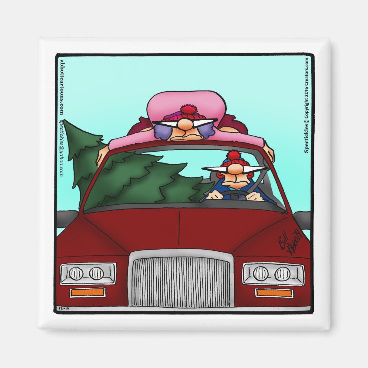 Funny Stocking Stuffer Christmas Humor Magnet | Zazzle