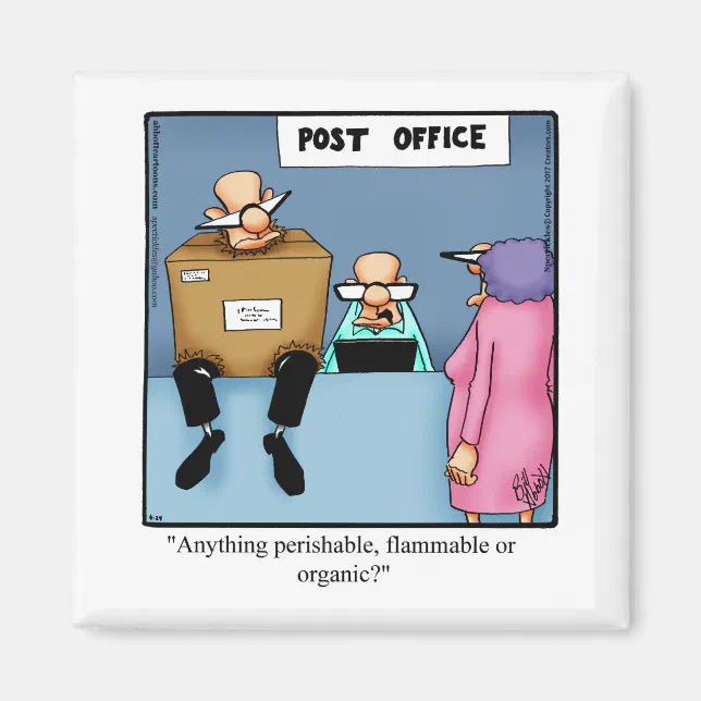 Funny Stocking Stuffer Humorous Magnets | Zazzle