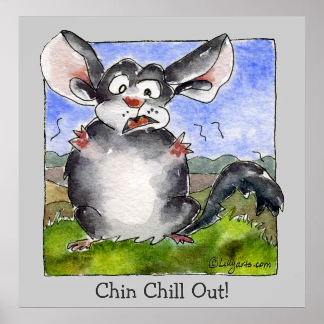 Funny Stress Cartoon Poster Print | Zazzle