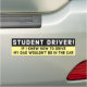 Funny Student DRIVER Car Bumper Magnet | Zazzle