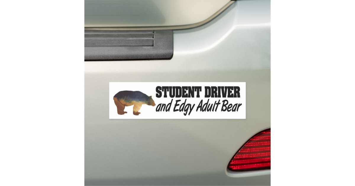 Funny Student Driver Car Magnet | Zazzle