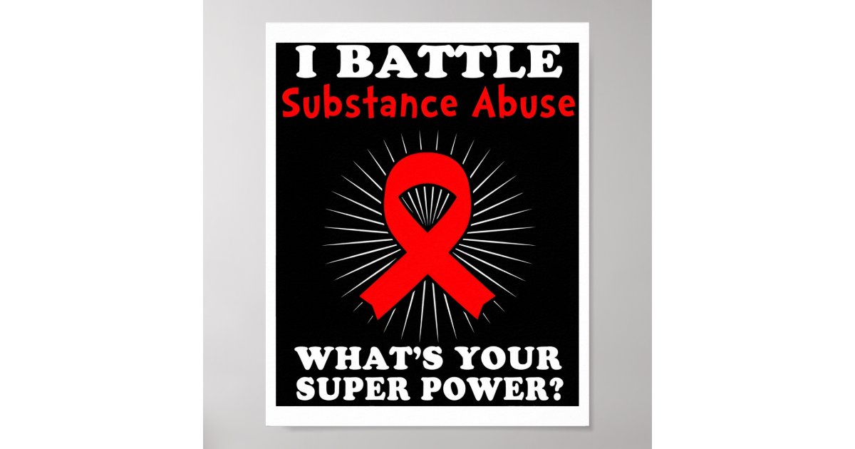 Funny Substance Autism Awareness Poster | Zazzle