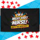 Funny Superpower Night Shift Nurse Appreciation Banner | Zazzle
