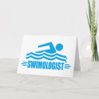 Swimmers Swim Team Swimming Pool Card | Zazzle.com