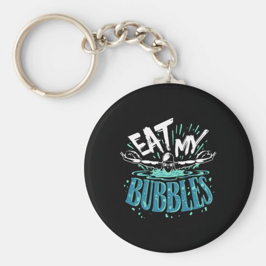 Funny Swimming Eat My Bubbles Swim Swimmer Keychain | Zazzle.com Funny Swimming Eat My Bubbles Swim Swimmer Keychain | Zazzle.com