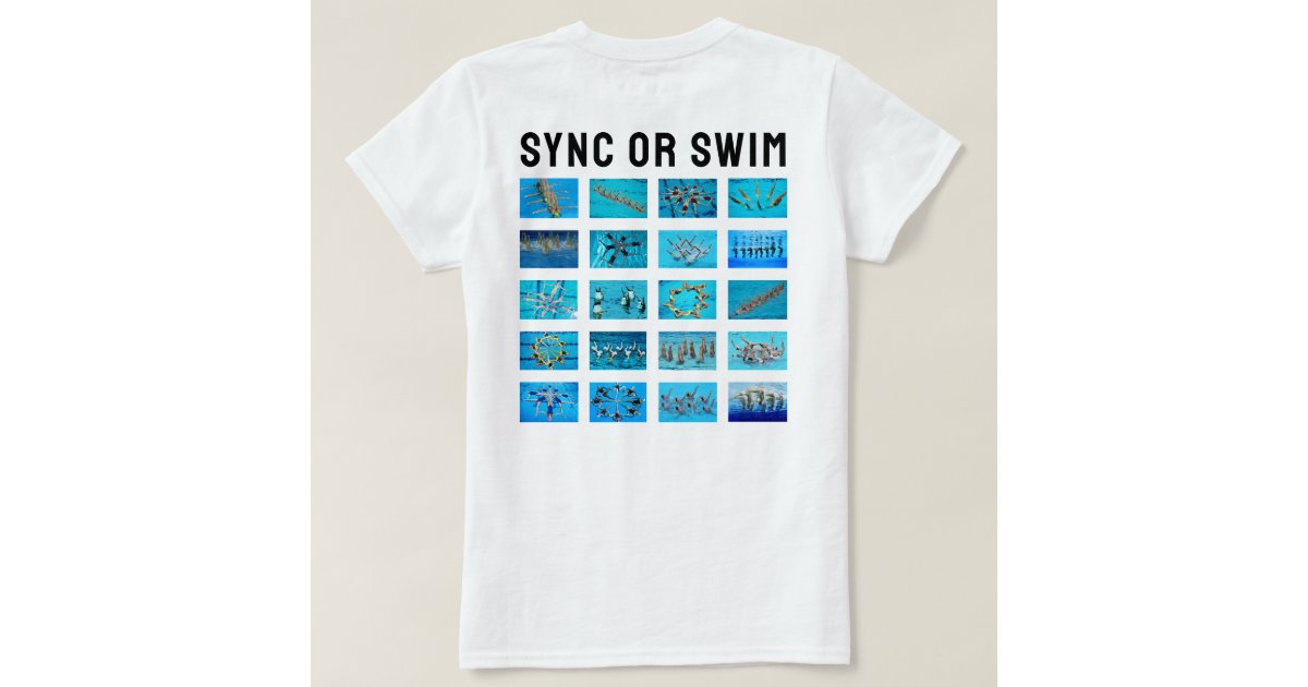 Funny Swimming T-Shirt | Zazzle